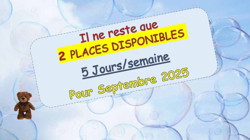 Places disponibles